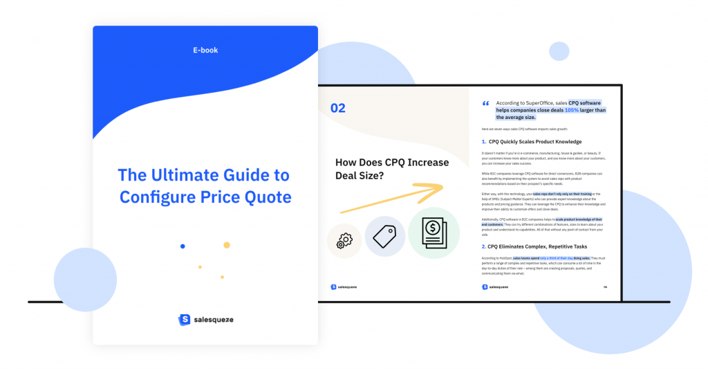 E-book: The ultimate guide to configure price quote - SaleSqueze