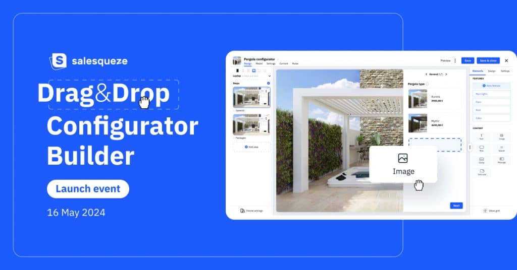 Introducing the SaleSqueze Drag&Drop Configurator Builder - SaleSqueze